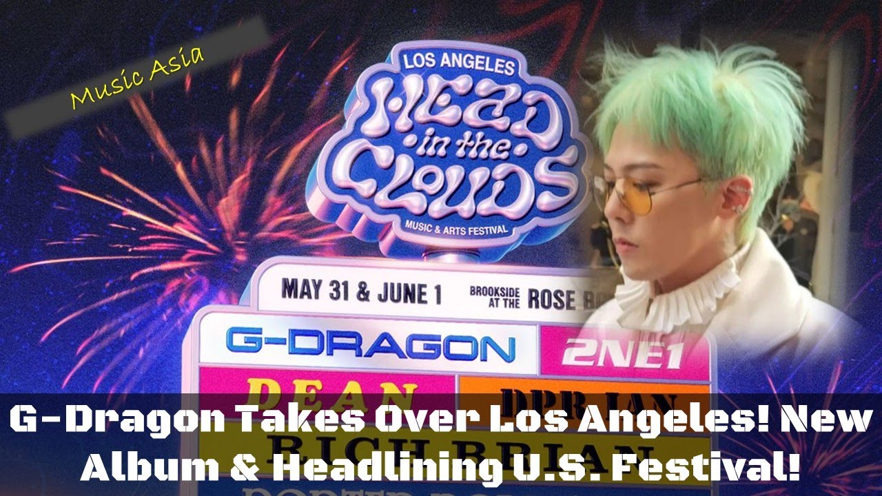G-Dragon Takes Over Los Angeles! New Album & Headlining U.S. Festival ...