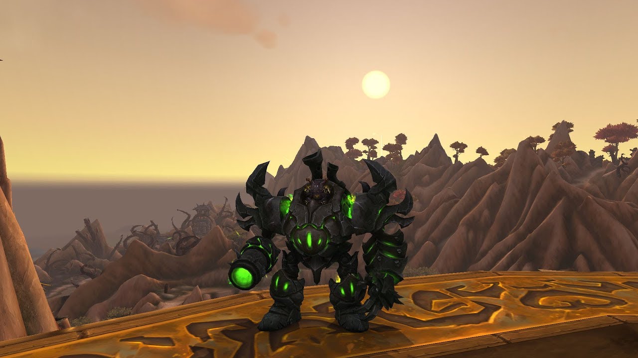 Archimonde Felsteel Annihilator mount drop - YouTube