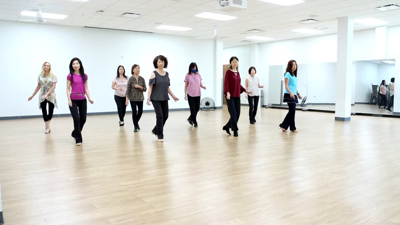 Rewind The Clock - Line Dance (Dance & Teach in English & 中文) - YouTube