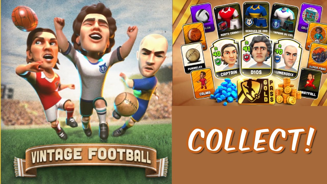 Mini Football - Vintage Football Season Pass Collect! (Free Pass Gold ...