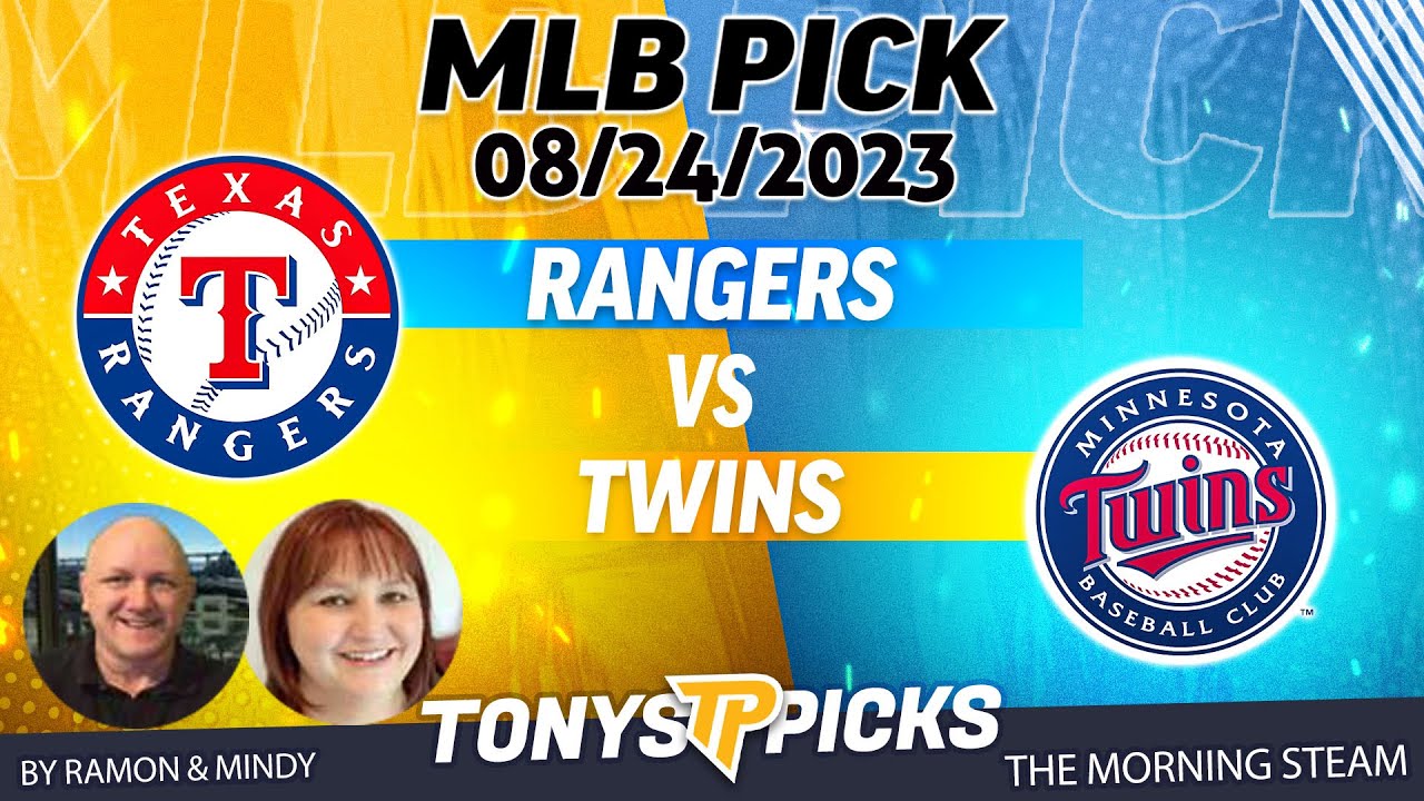 Texas Rangers vs Minnesota Twins 8/24/2023 FREE MLB Picks and ...