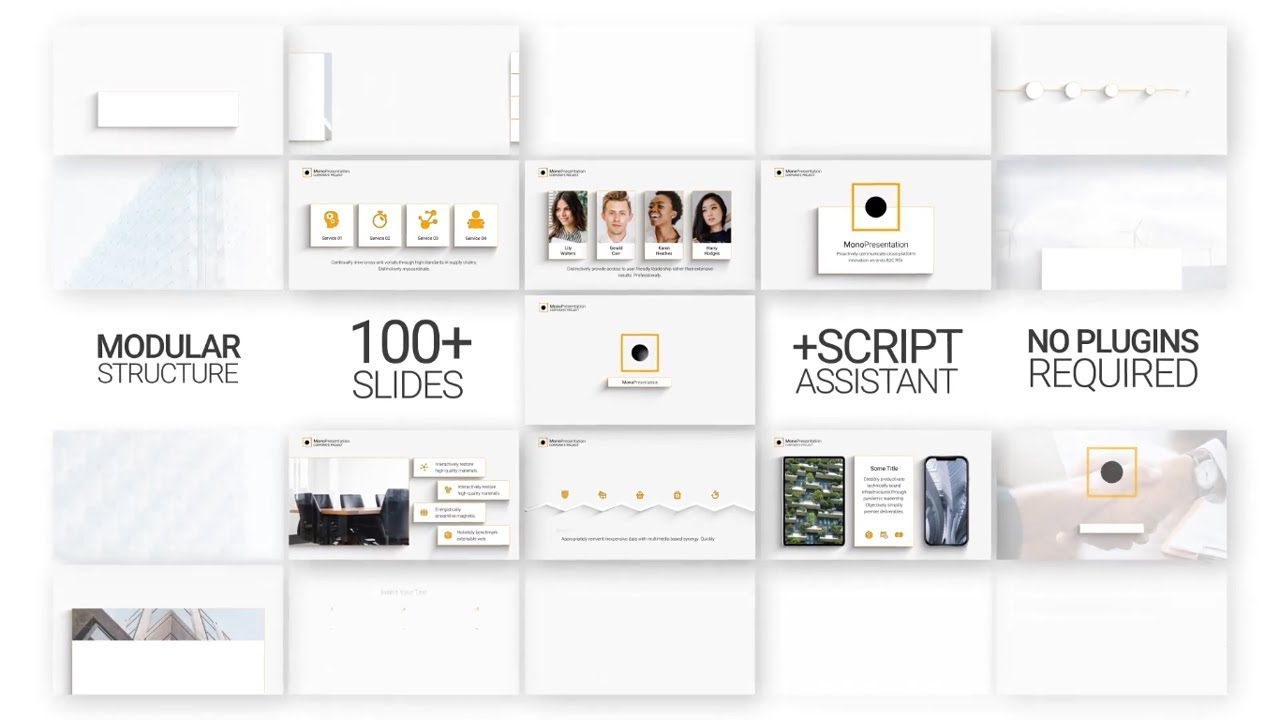 100+ Corporate Presentation Slides - After Effects Template - YouTube