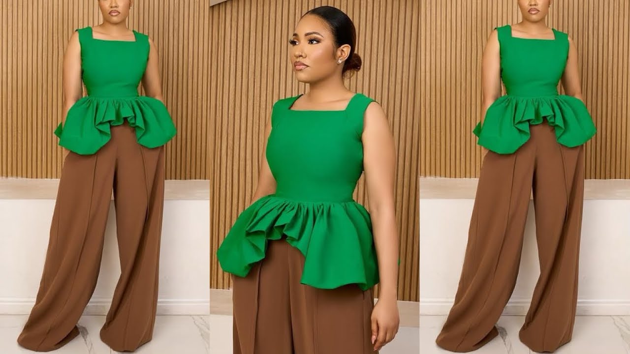 How to Cut and Sew this Stylish Gathered Top | Full Tutorial Video ...