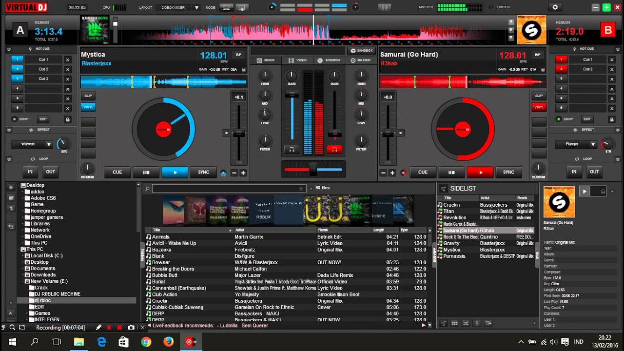 Virtual DJ 8 MIX 1 - YouTube