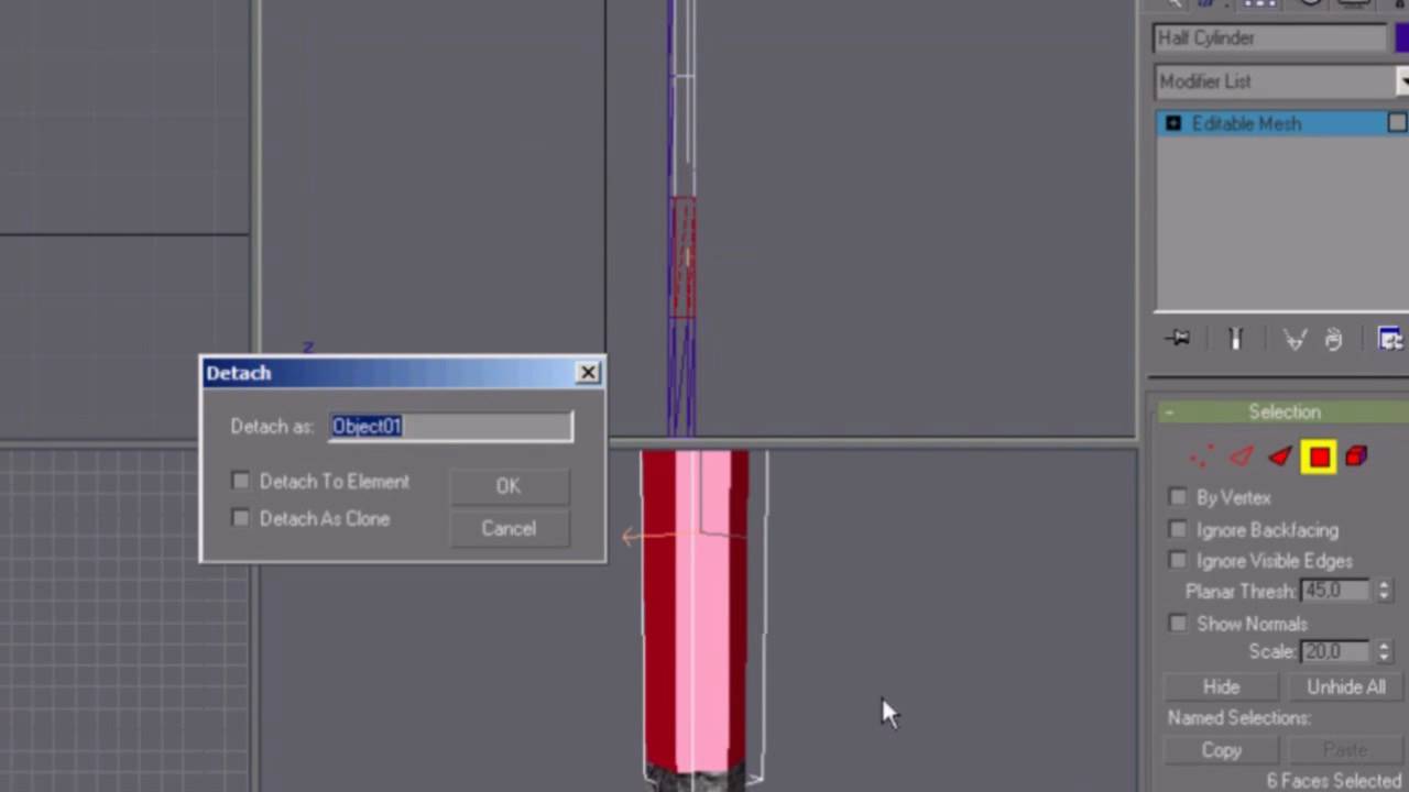 Gmax Re-Volt Tutorial - How to UVW Map & Unwrap Cylinder - YouTube