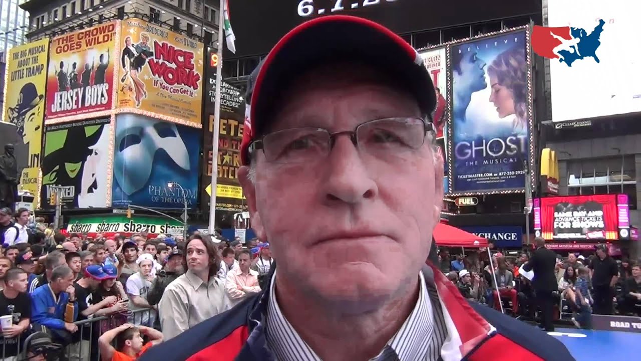 Dan Gable talks about the 2012 Beat the Streets Gala from Times Square ...