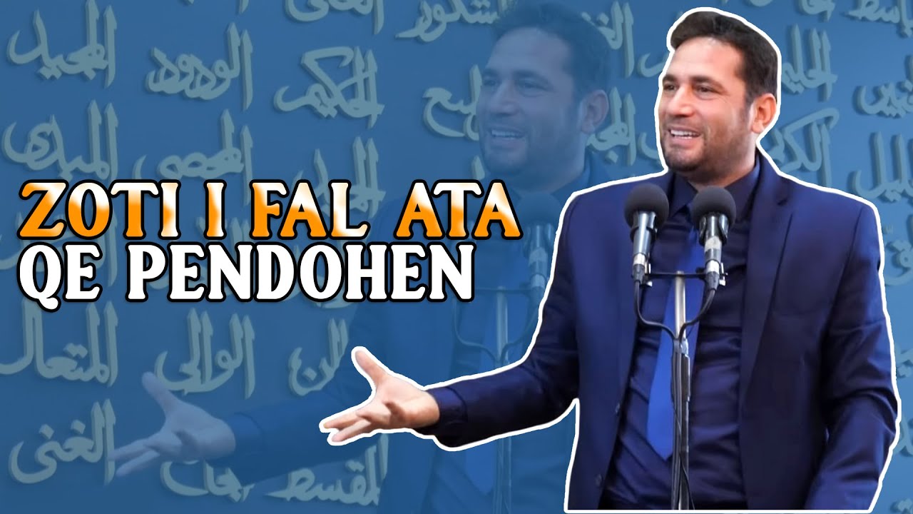 Zoti i fal ata qe pendohen. Kthehu tek Zoti dhe mbushe jeten me vepra ...