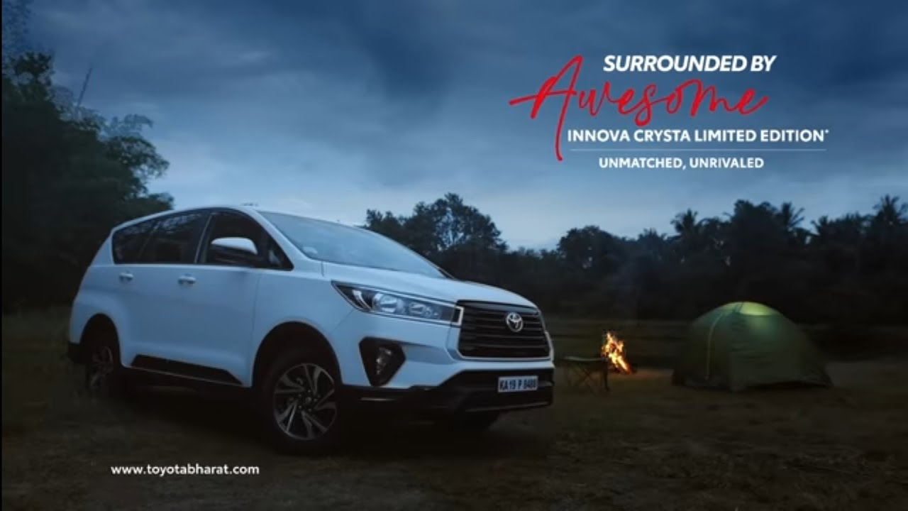 TOYOTA INNOVA CRYSTA Limited Edition TVC Commercial 2021 - YouTube