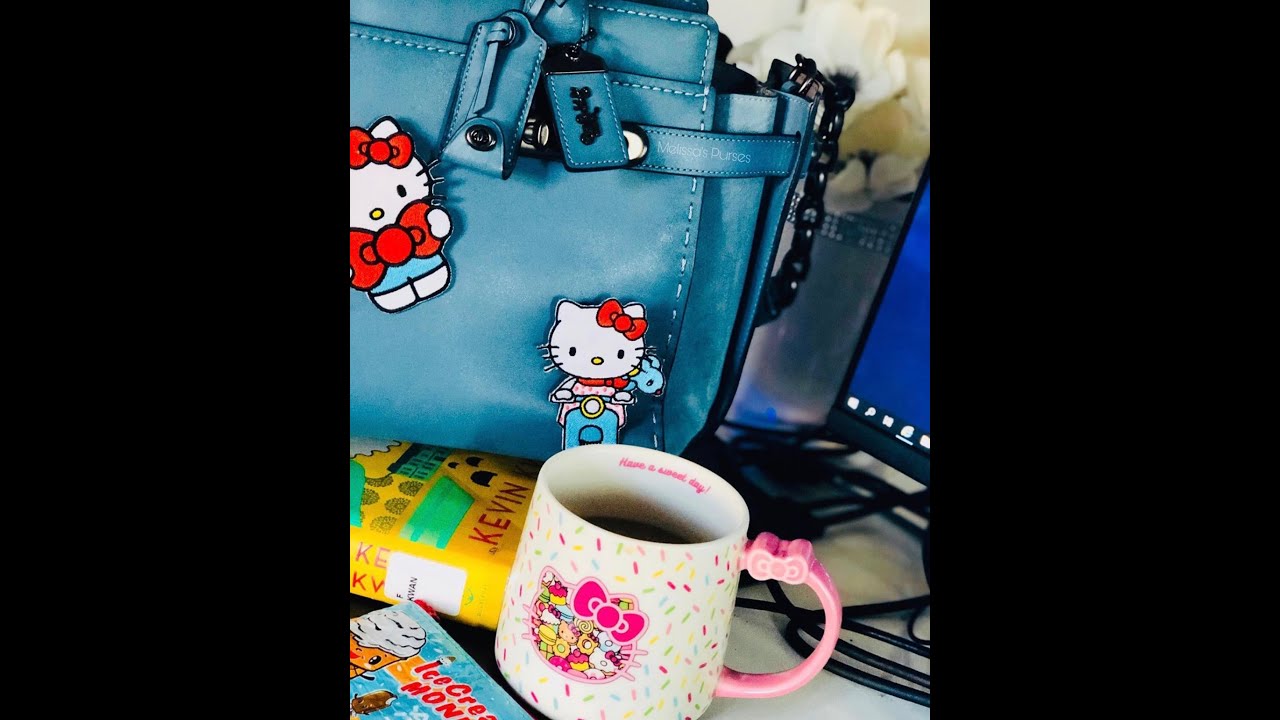 Customize My Coach Bag With Me: Hello Kitty Edition Part 2 - YouTube