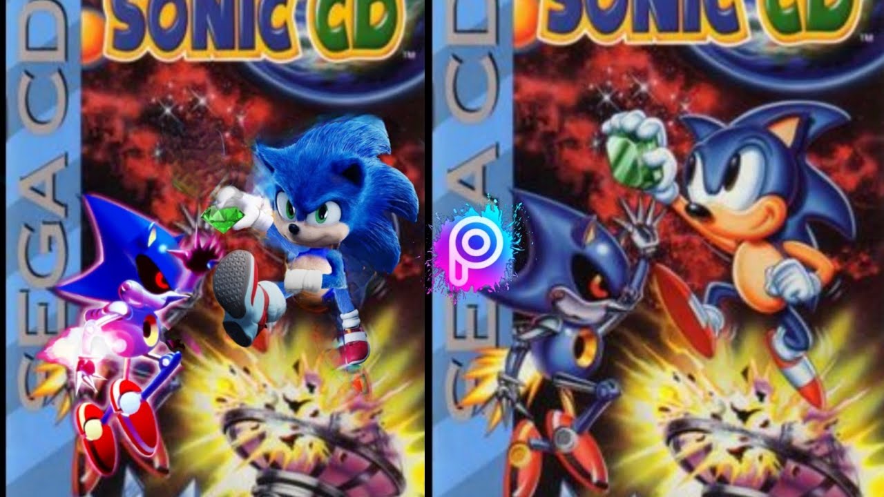 Sonic cd redesign - YouTube