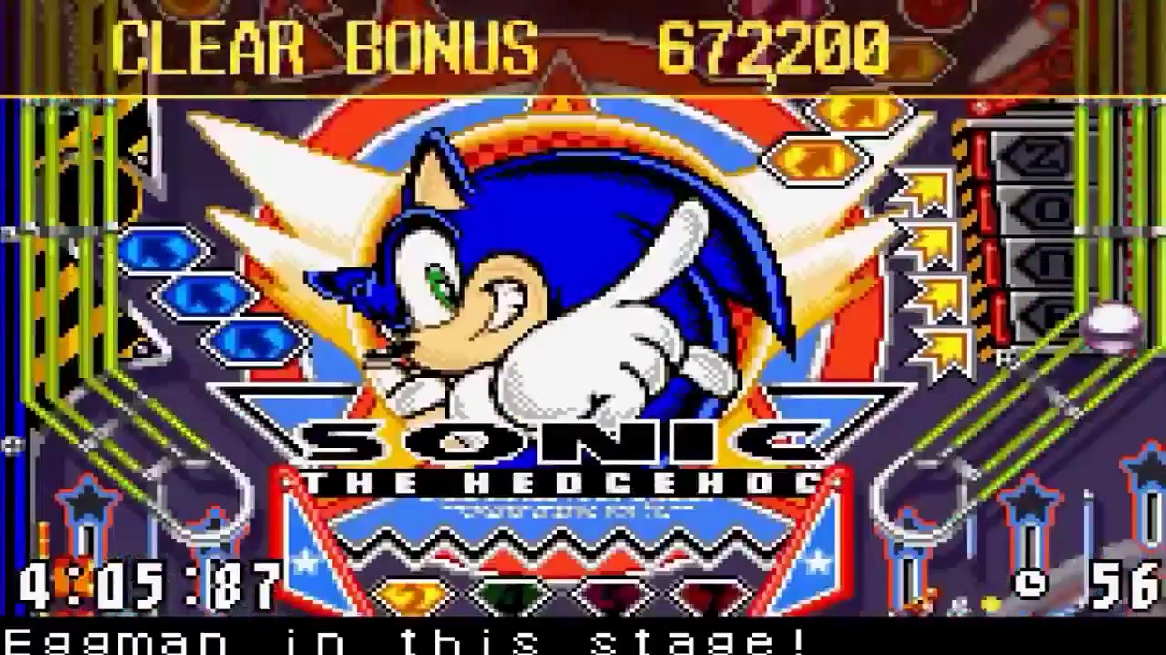 Sonic Pinball Party part 2 Sonic vs Evil Tails - YouTube