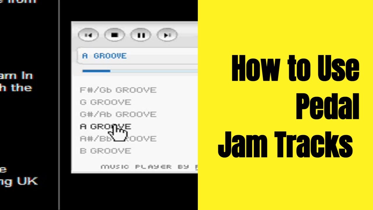 How to Use Jam Tracks (now www.GianniChiarello.com) - YouTube