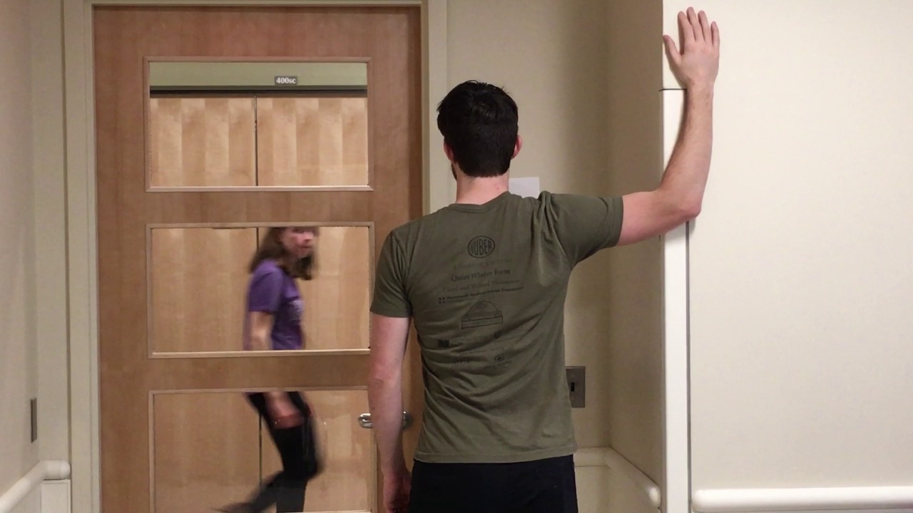Doorway Stretch - YouTube