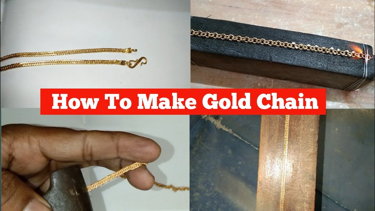 How Gold Chain Is Made , Gold Chain Making , GoldMakingBySwapanDas ...