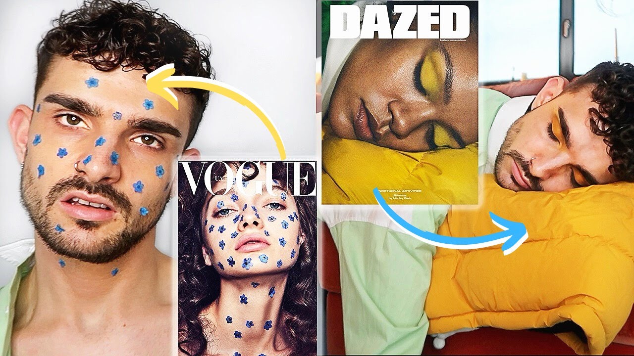 Recreating Magazine Covers (I Tried lol) - YouTube