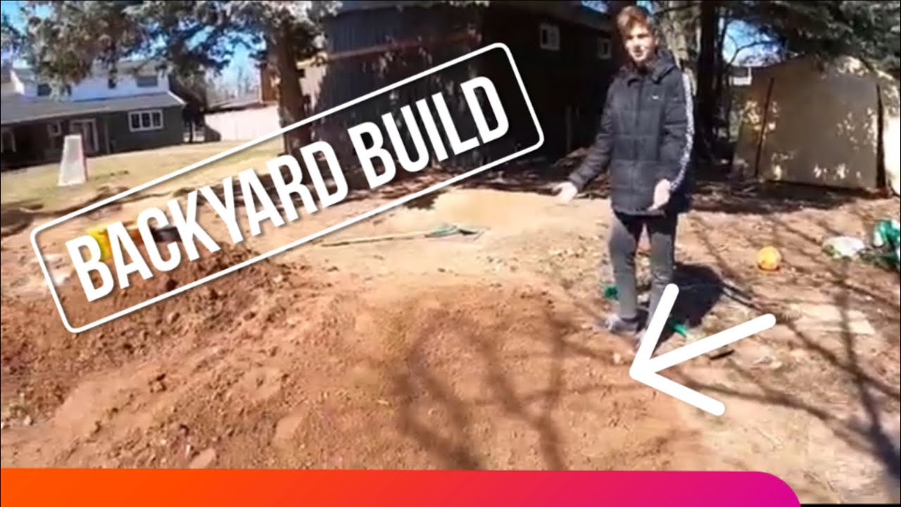 CRAZY backyard BMX track adjustments !!! - YouTube