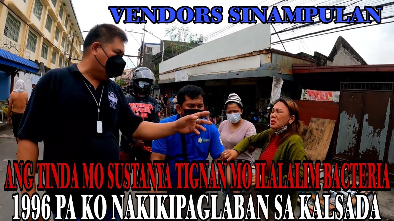 ILLEGAL VENDOR 1996 PA DAW SA KALSADA NAKIKIPAGLABAN! "TINDA MO GULAY PERO ILALIM BACTERIA - YouTube