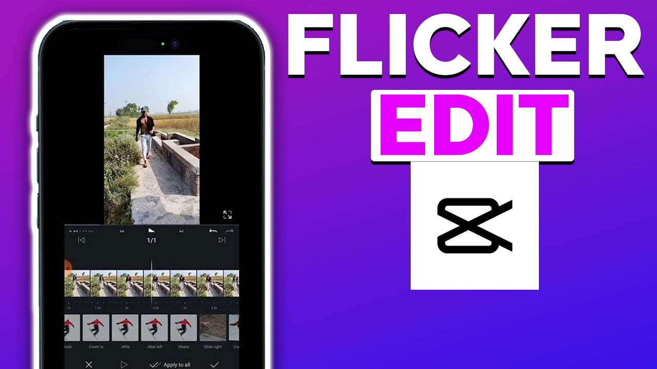How to Do a Flicker Edit on CapCut Mobile - YouTube