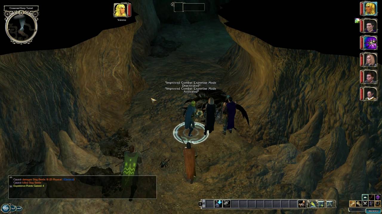 NWN2 OC (HD) - Act 2 - Crossroad Keep Escape Tunnel - YouTube