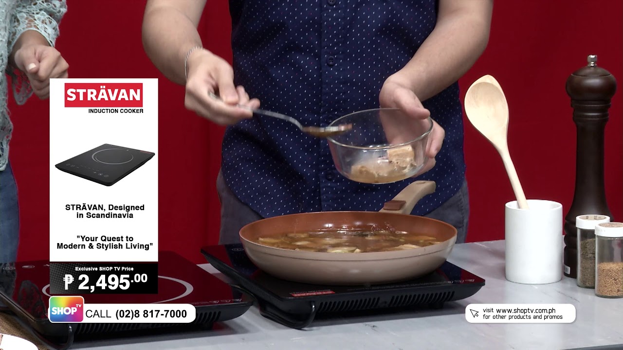 Stravan induction cooker | Shop TV - YouTube