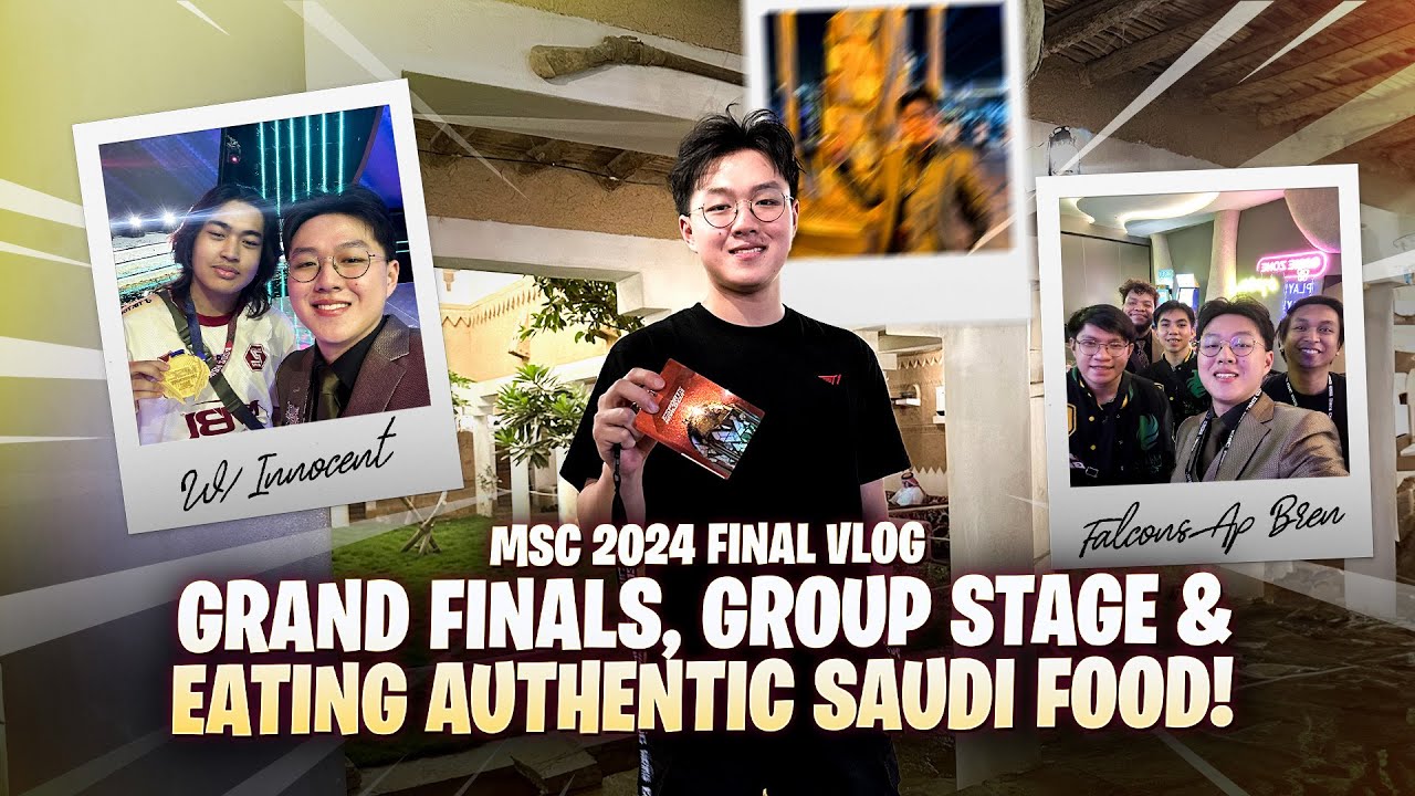 MSC 2024 FINAL VLOG! GRAND FINALS ,KNOCKOUT STAGE & EATING AUTHENTIC ...