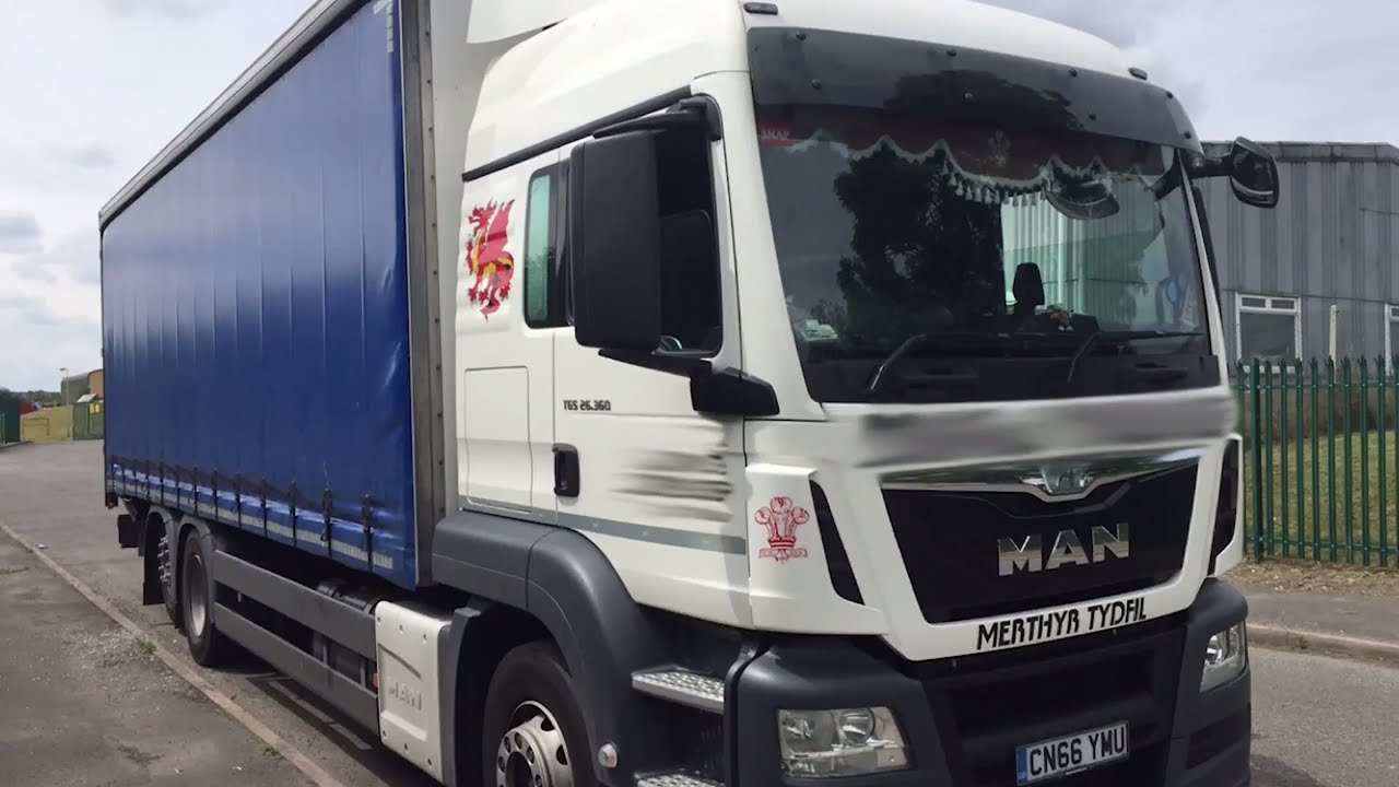 MAN TGS Cab Tour - Class2 (2016/17) - YouTube