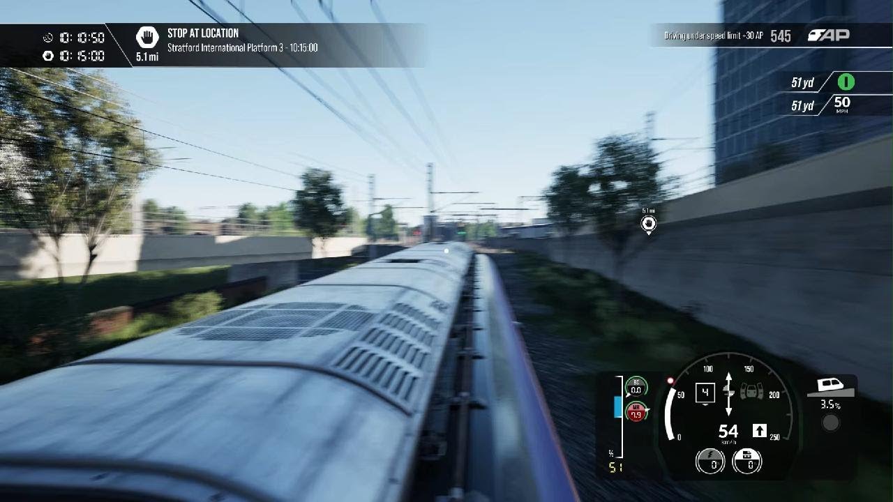 1080p60fps Train simulator gameplay (european high speed trains) - YouTube