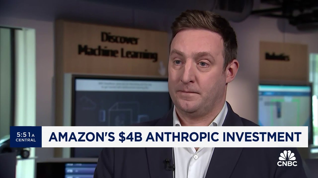 Amazon's partnership with Anthropic: Here's what you need to know - YouTube