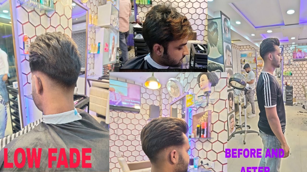 STEP BY STEP LOW FADE TEXTURE HAIR CUT TUTORIAL FOR MEN ️ ️ - YouTube