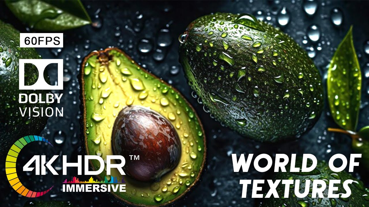 World of Textures | 4K HDR Dolby Vision at 60FPS - YouTube
