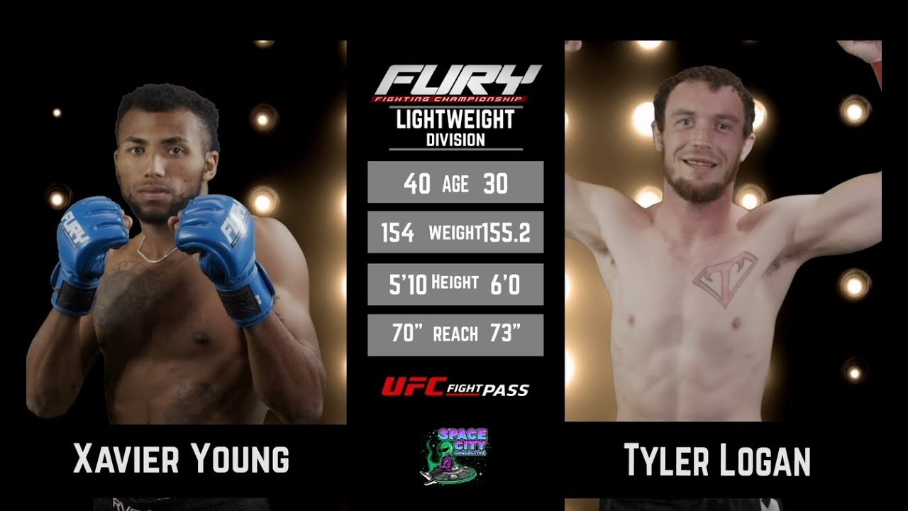 Fury 79 Prelims Xavier Young vs Tyler Logan - YouTube