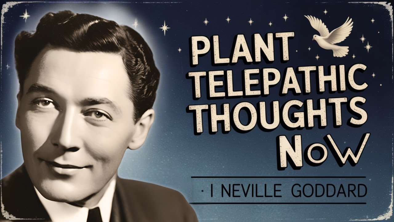 Neville Goddard: How to Plant Telepathic Thoughts – Neville’s Hidden ...