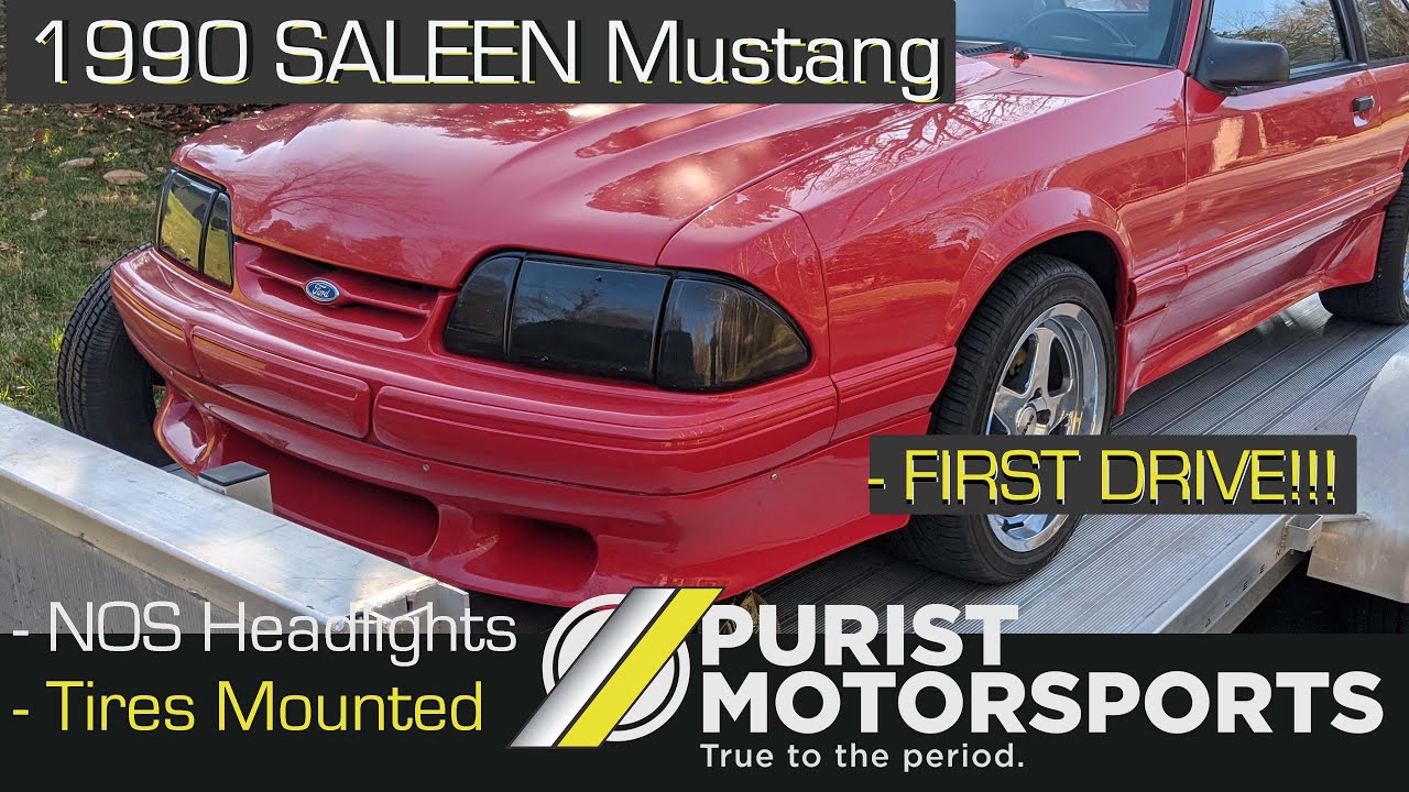 1990 Saleen Foxbody Mustang 0193 Bleakley Ford Impressor Tires ...