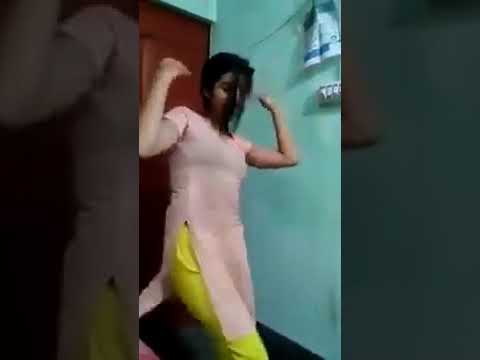 Girl dancing in alone.