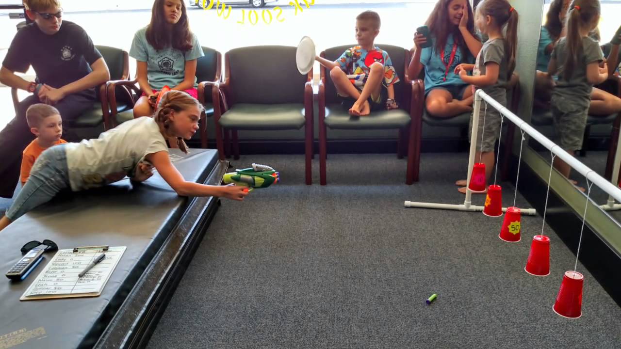 Nerf Wars Camp Day 1 - YouTube