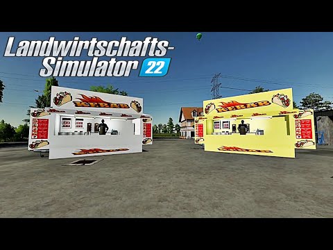 LS22 Kirmes Fete Forains & Co:#02 Kebab Stand! LANDWIRTSCHAFTS ...