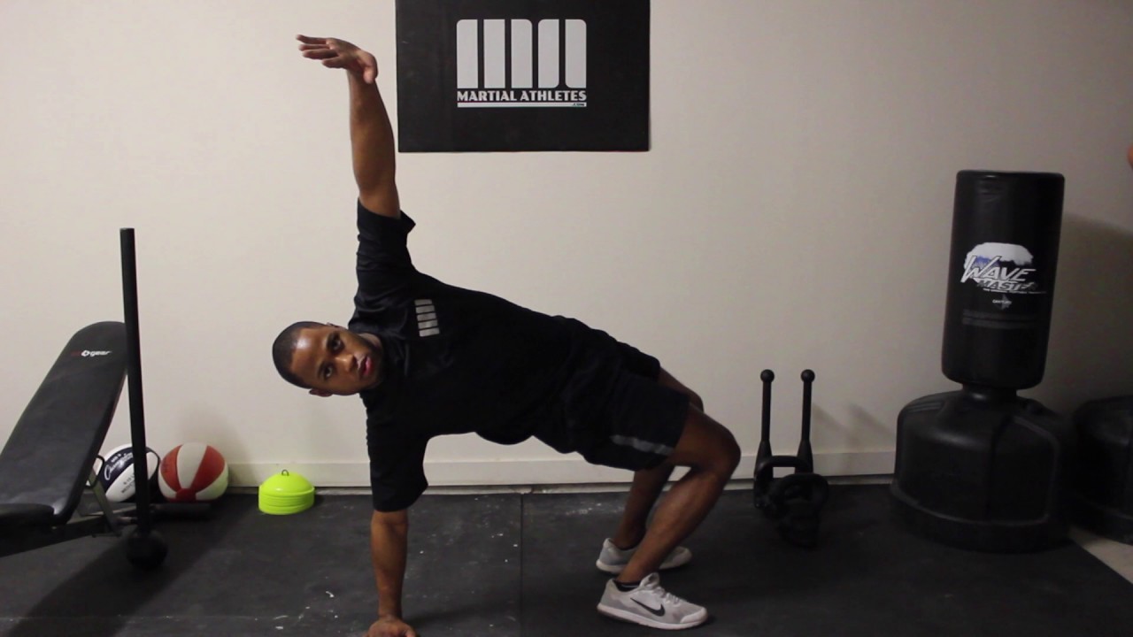 Reverse Hip Bridge & Reach - YouTube