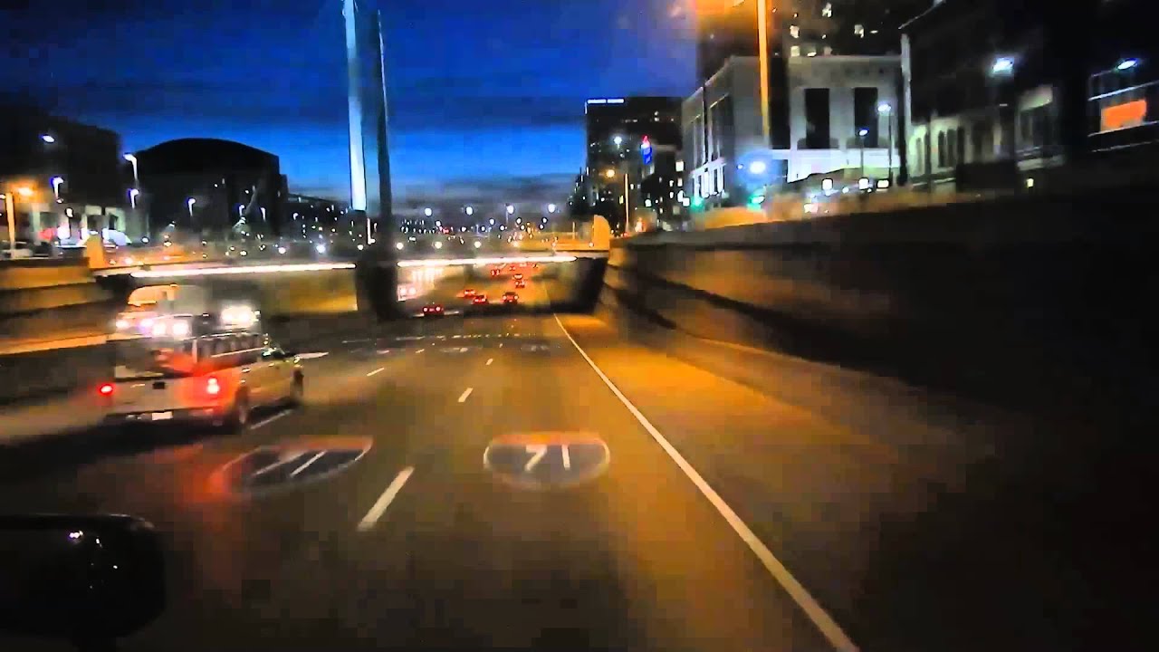 Cincinnati Ohio night drive. - YouTube