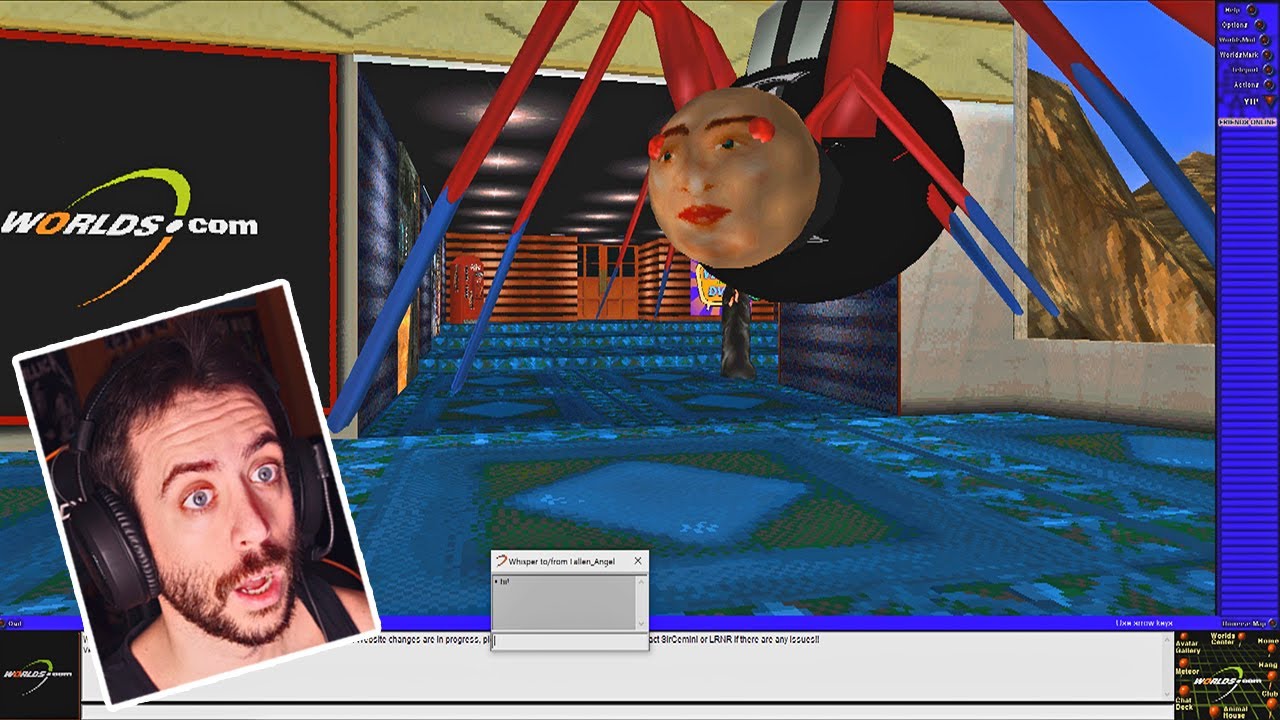 Me avisaron de que NO entrara en WORLDS.COM... No les hice caso y aquí ...