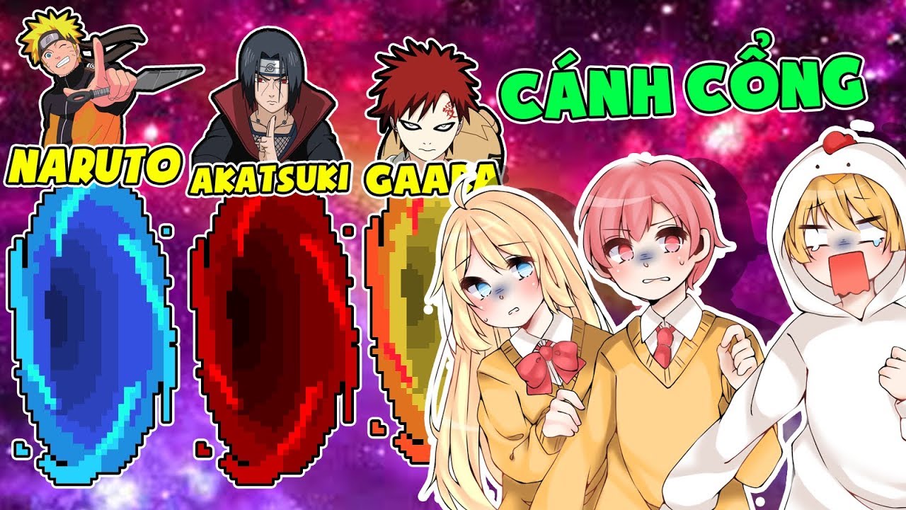 HIHA YUMMIE VÀ TÔ GÀ SẼ PHẢI CHỌN CÁNH CỔNG NARUTO HAY AKATSUKI HAY ...