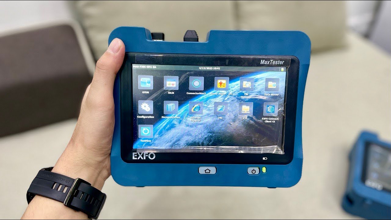 EXFO MAXTESTER 730C - Máy đo cáp quang Canada - YouTube