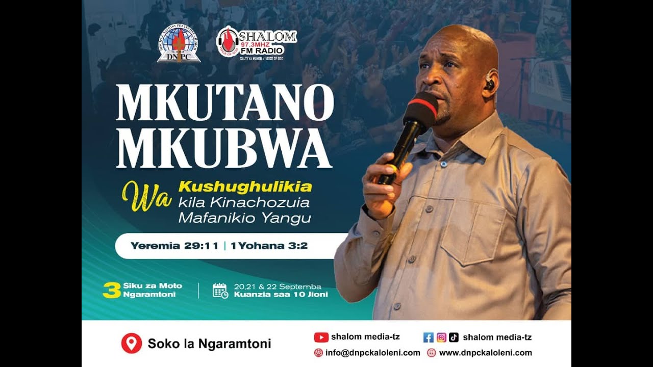 🔴#LIVE:MKUTANO WA INJILI NGARAMTONI DAY 1-KUSHUGHULIKIA KILA ...