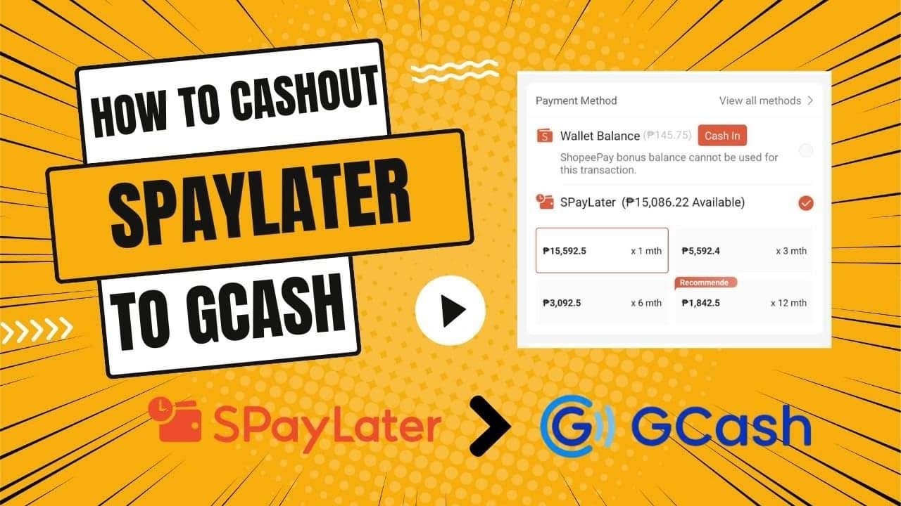 HOW TO CONVERT SPAYLATER TO GCASH WITH EASY STEPS || EMGEE TRADES AND ...