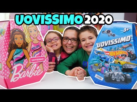 UOVISSIMO 2020 BARBIE e HOT WHEELS: Apertura di Coppia Sorprese