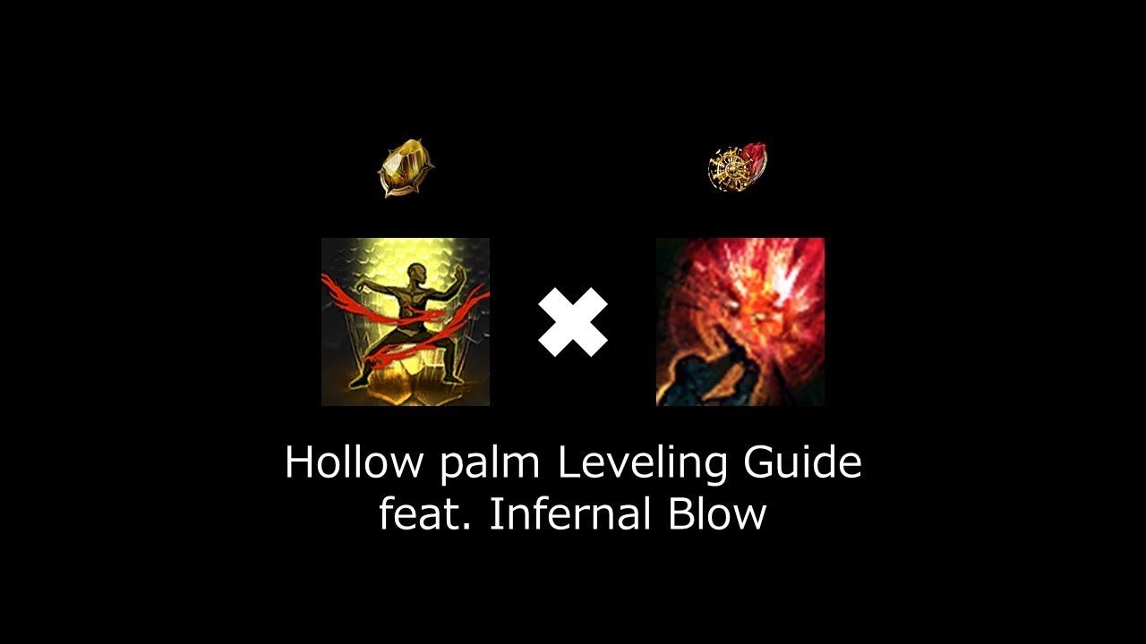 [PoE 3.21] Blow the Campaign! Hollow Palm Leveling Guide feat. Infernal ...