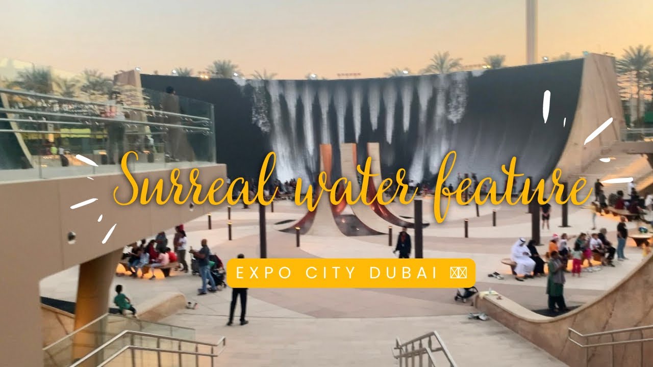 SURREAL WATER FEATURE AT EXPO CITY DUBAI | WET Design and Ramin Djawadi ...