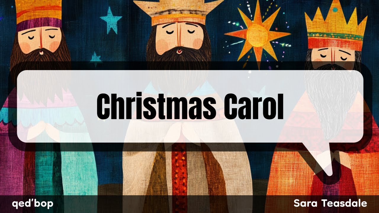 POEM + SONG: Sara Teasdale's "Christmas Carol" lyric video - YouTube
