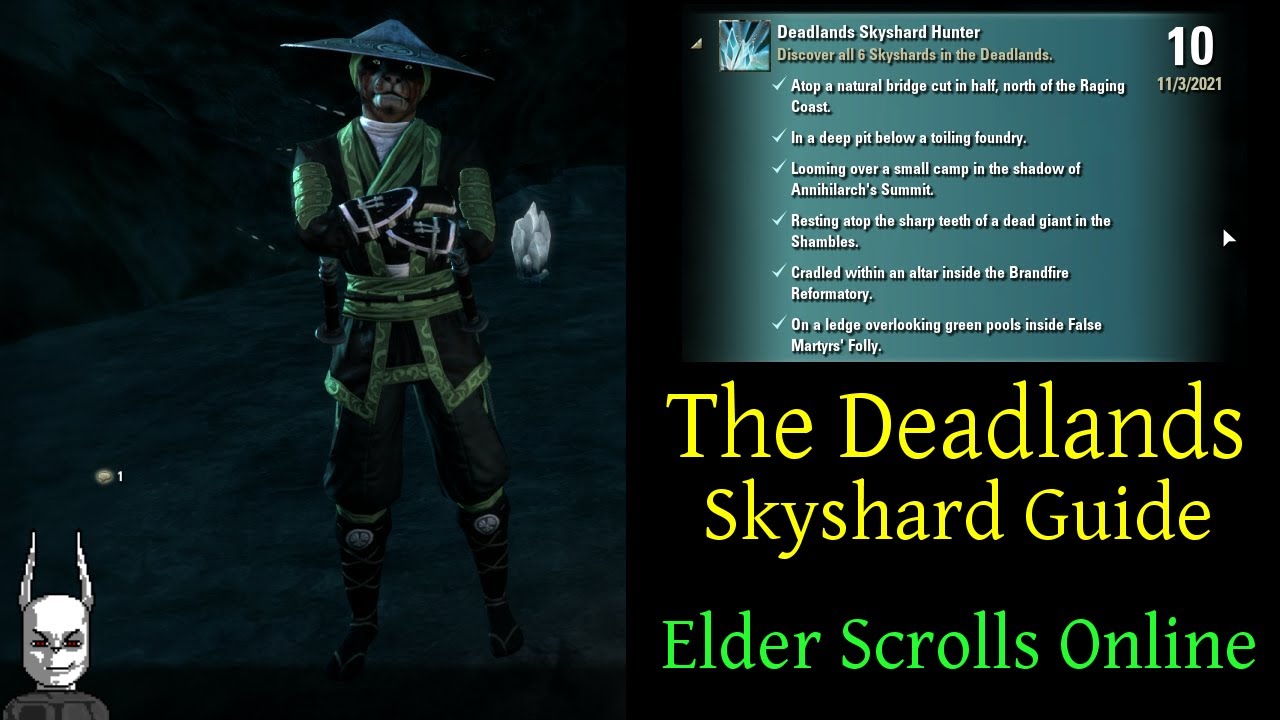 The Deadlands Skyshards Guide [Elder Scrolls Online] ESO - YouTube