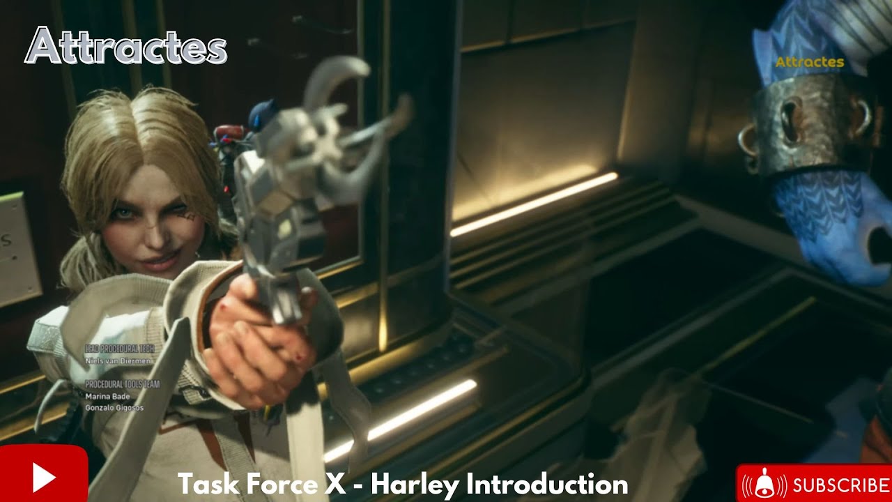 Task Force X - Harley Quinn Introduction - YouTube