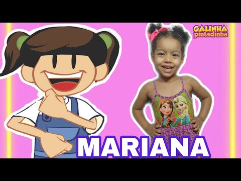 MARIANA - DVD GALINHA PINTADINHA - DESENHO INFANTIL